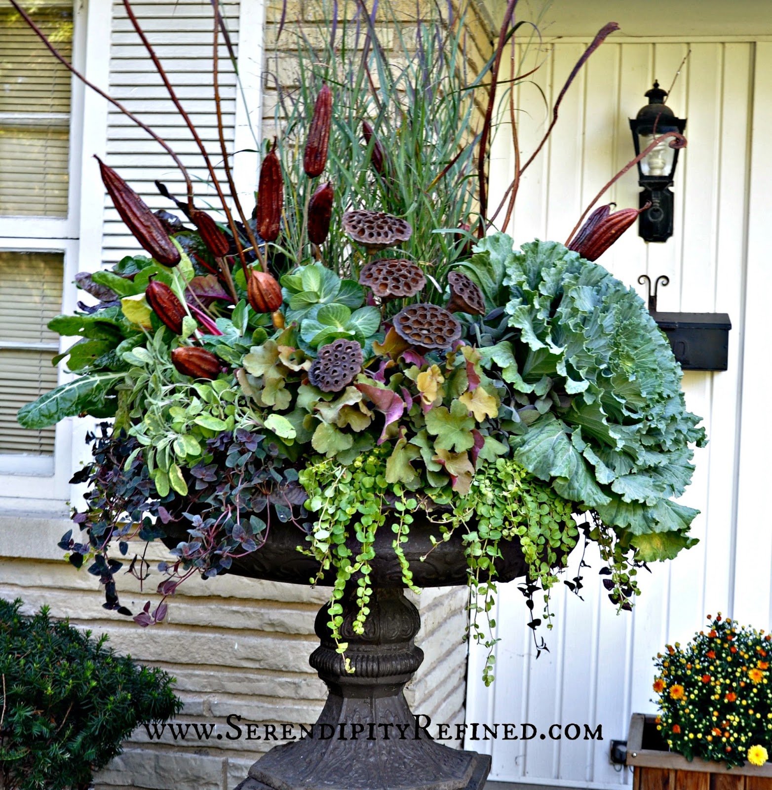Fall Container Planter Ideas – Married with Style